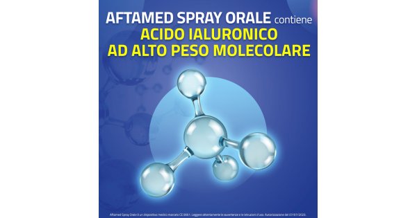 Aftamed Spray Orale Lenitivo Calmante Anti-Irritazioni - Per il ...