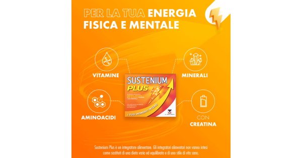 Sustenium Plus Intensive Formula - Integratore alimentare energizzante ...