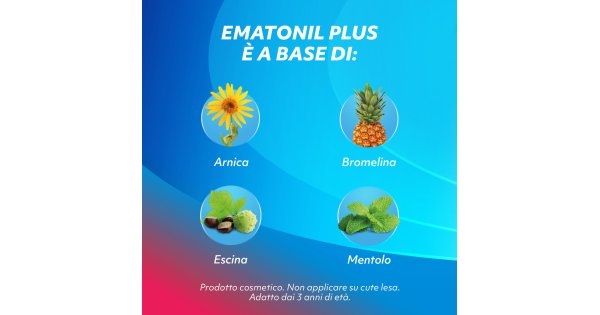 Ematonil Plus - Emulsione gel per contusioni ed ematomi - 50 ml