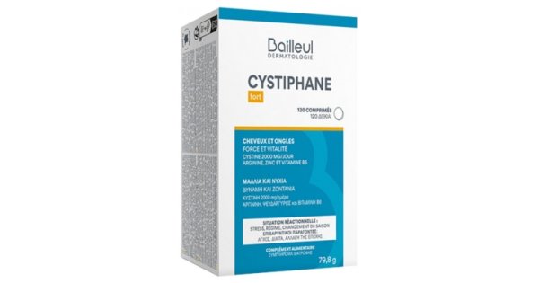 Cystiphane - Integratore per capelli e unghie - 120 Compresse