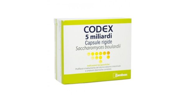 Codex 12 Capsule Rigide 5 Miliardi 250 mg