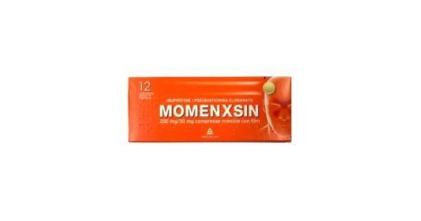 MOMENXSIN 12 Compresse 200+30 mg