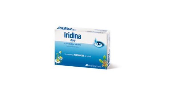 Iridina Due Collirio Monodose 10 flaconcini 0,5ml 0,05%