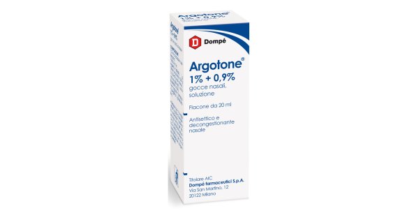 Argotone Gocce Nasali 20 ml