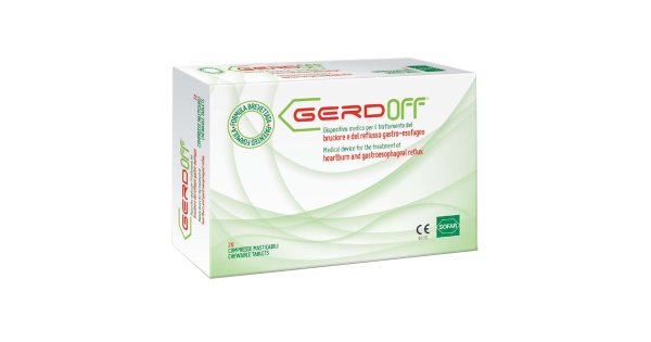 Gerdoff - Per il trattamento del reflusso gastrico - 20 Compresse ...