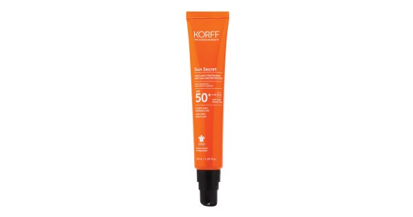 Korff Sun Secret Fluido Protettivo Antietà SPF50+ - Solare viso ...