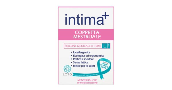 INTIMA+ COPPETTA MESTRUALE MIS L