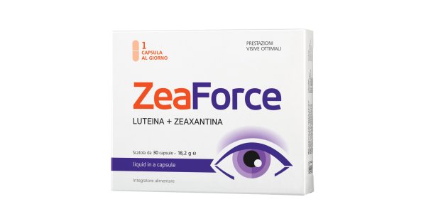 Zeaforce - Integratore alimentare utile per problemi alla vista - 30 ...