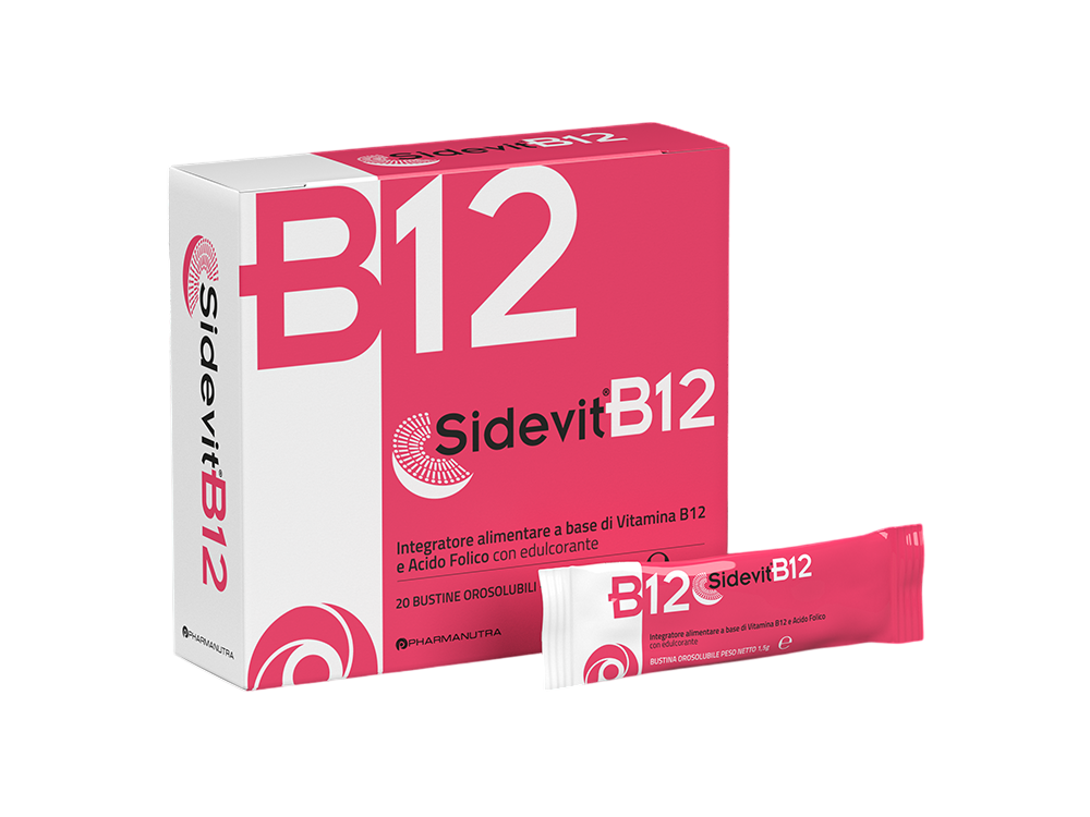 Sidevit B12 - Integratore alimentare a base di Vitamina B12 e Acido ...